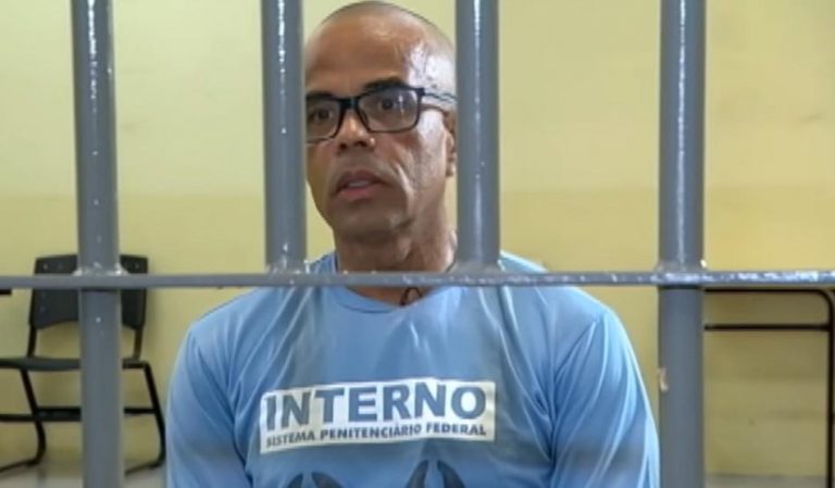 Fernandinho Beira-Mar em entrevista (Foto: Reprodução)