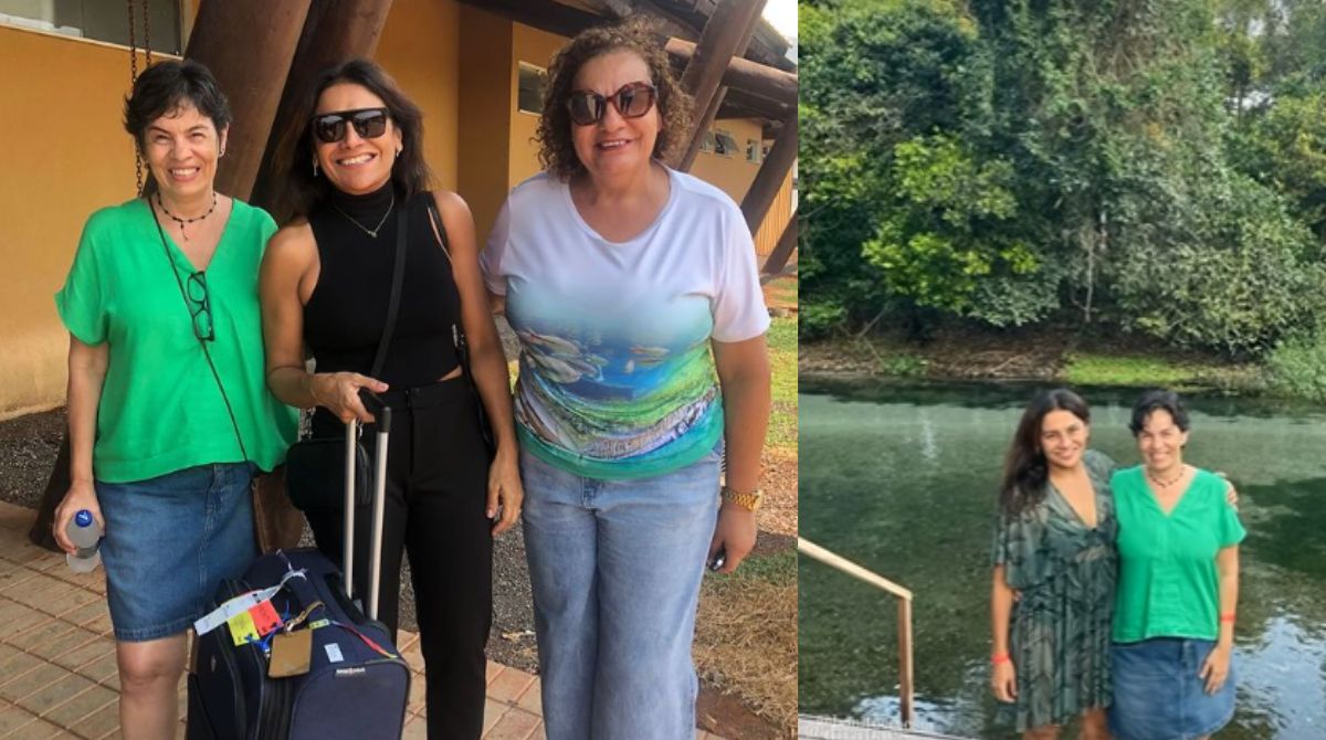 Com a mala cheia, Dira Paes volta a MS após a novela Pantanal; saiba o ...