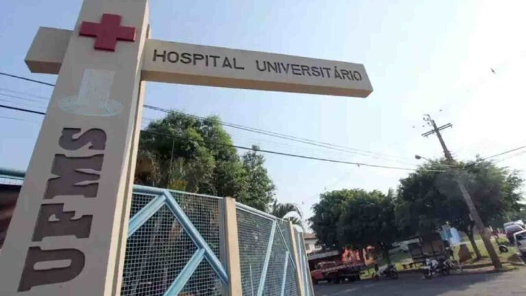 Hospital Universitário Maria Aparecida Pedrossian. (Arquivo, Jornal ...