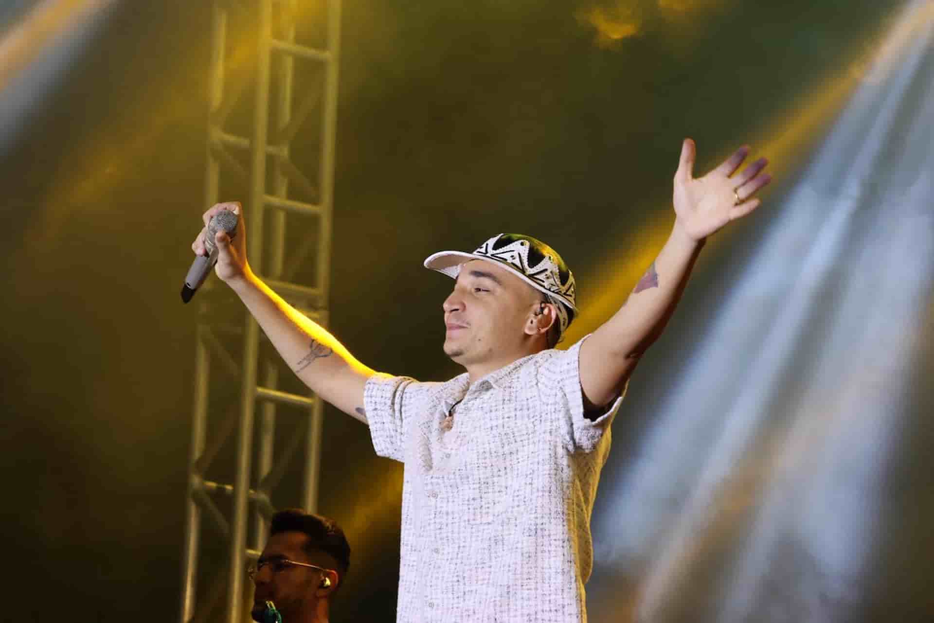 João Gomes canta em MS. (Foto: Arquivo Midiamax)