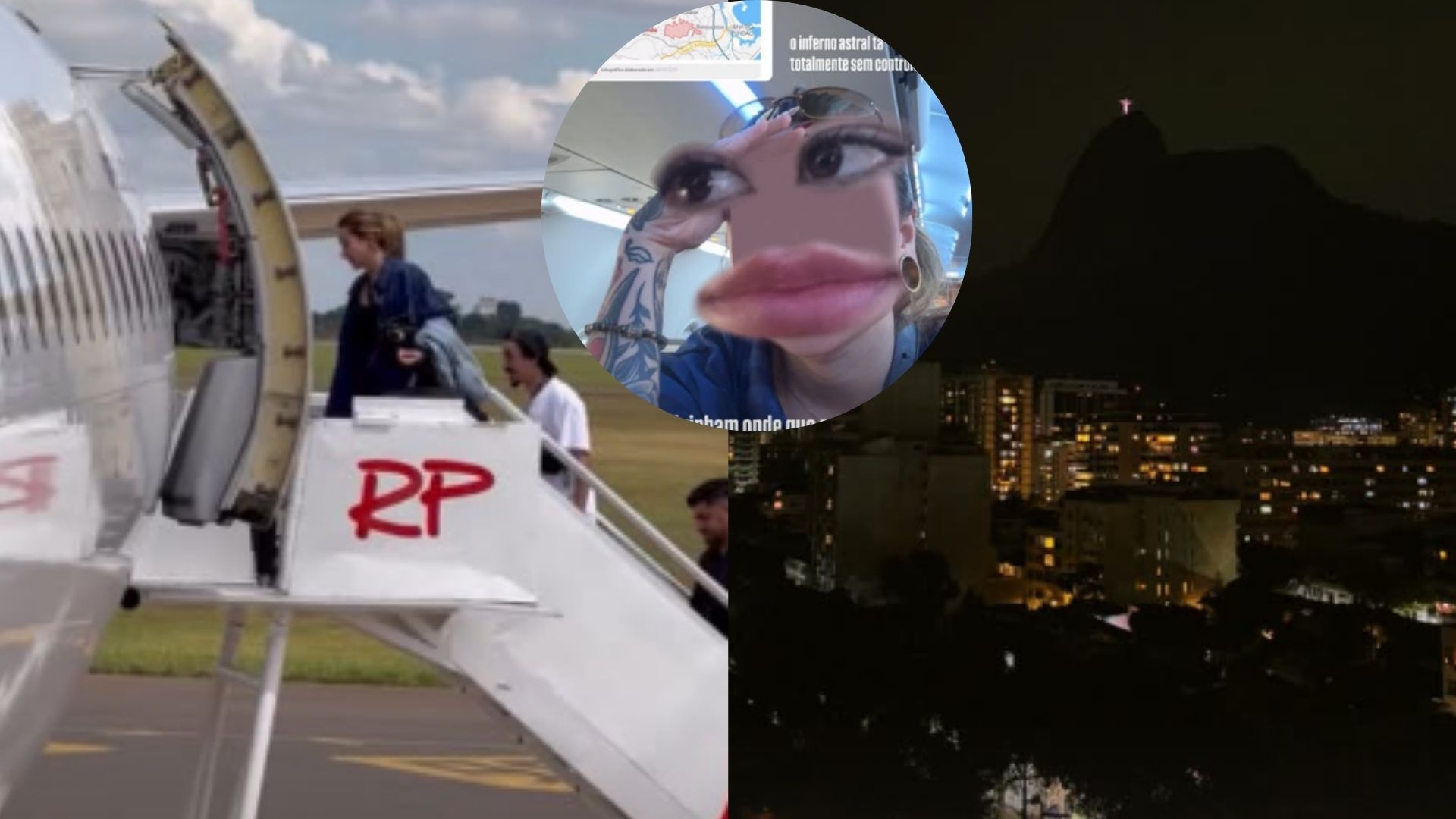 A caminho do RJ, influencer de Campo Grande paralisa ao descobrir 'guerra'