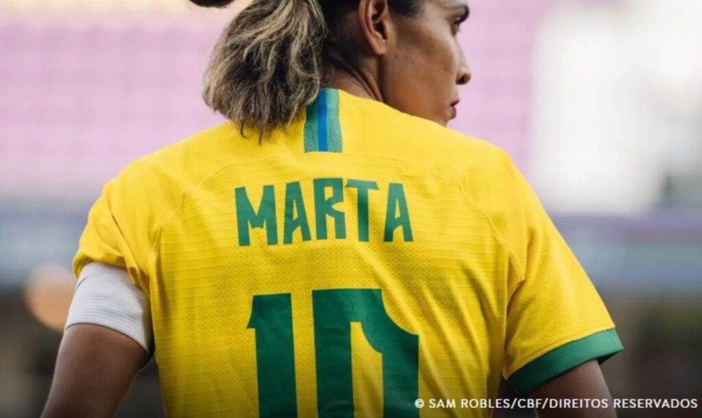 Marta é indicada ao prêmio de gol mais bonito da temporada da Fifa