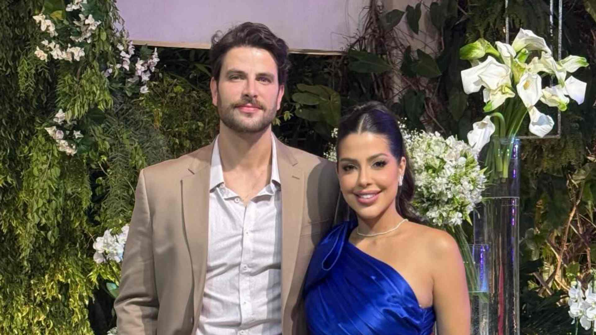 Ex-BBBs Laís Caldas e Gustavo Marsengo anunciam gravidez do primeiro filho