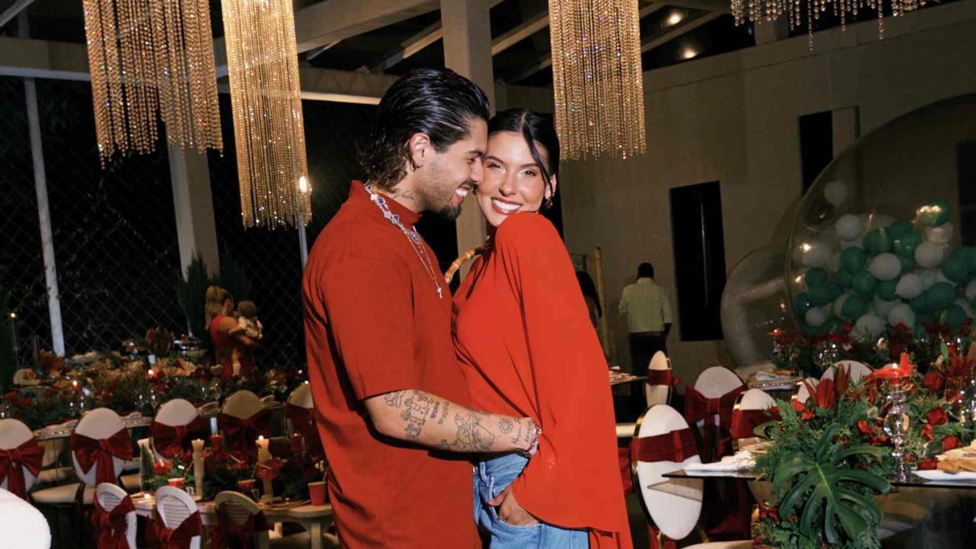 Bingo, ceia luxuosa: como foi o primeiro Natal de Ana Castela e Zé ...