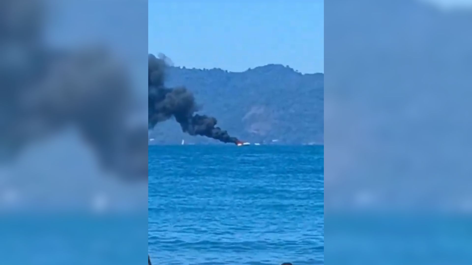 VÍDEO: Lancha explode em Angra dos Reis e deixa cinco pessoas feridas
