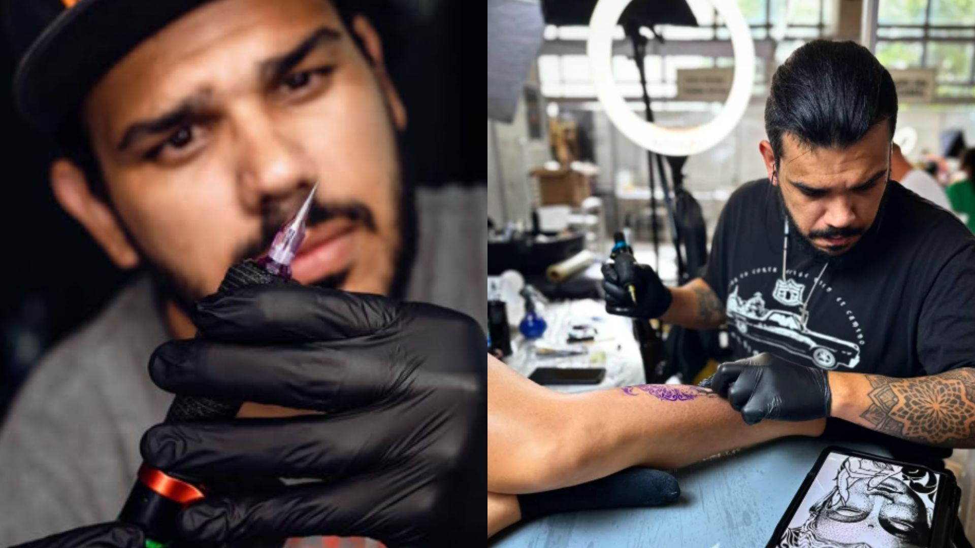 Felipe largou a engenharia para tatuar pessoas após acidente em Campo ...