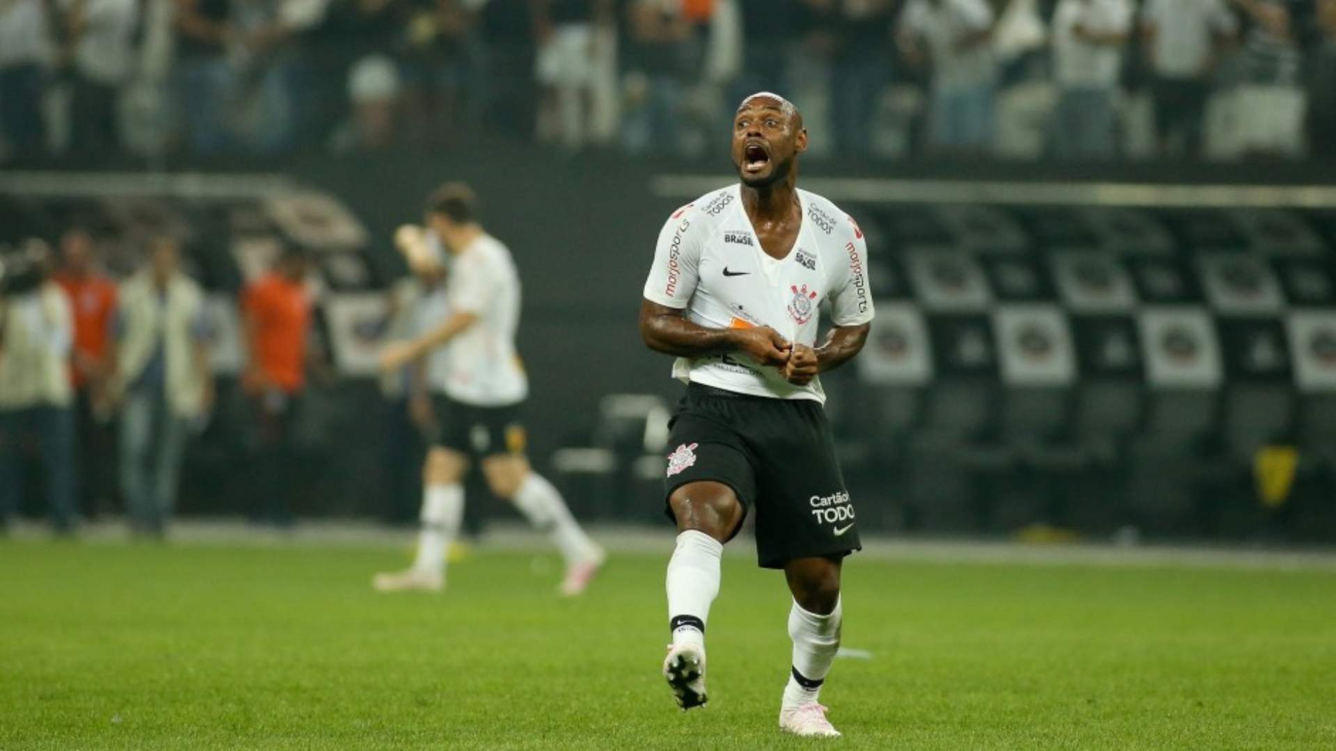 Vagner Love na final do Paulistão de 2019. (Foto: Rodrigo Coca, Arquivo ...