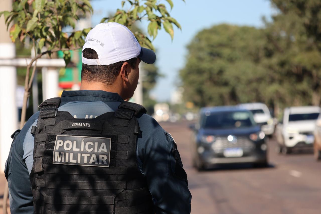 Polícia Militar. (Foto: Pietra Dorneles, Jornal Midiamax