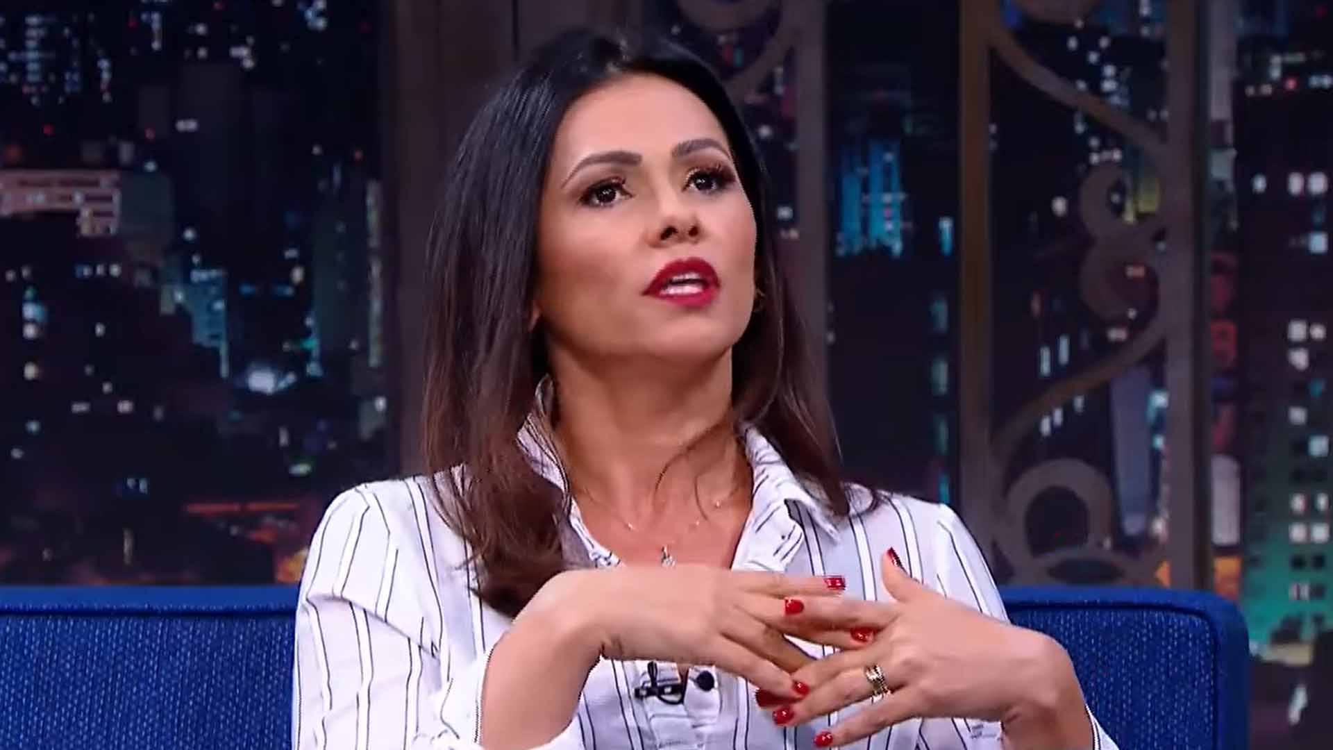 Suzana Alves. (Reprodução, SBT)