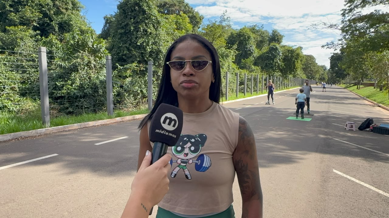 Stéfani Leal, técnica de enfermagem .(Foto: Léo de França, Jornal Midiamax)
