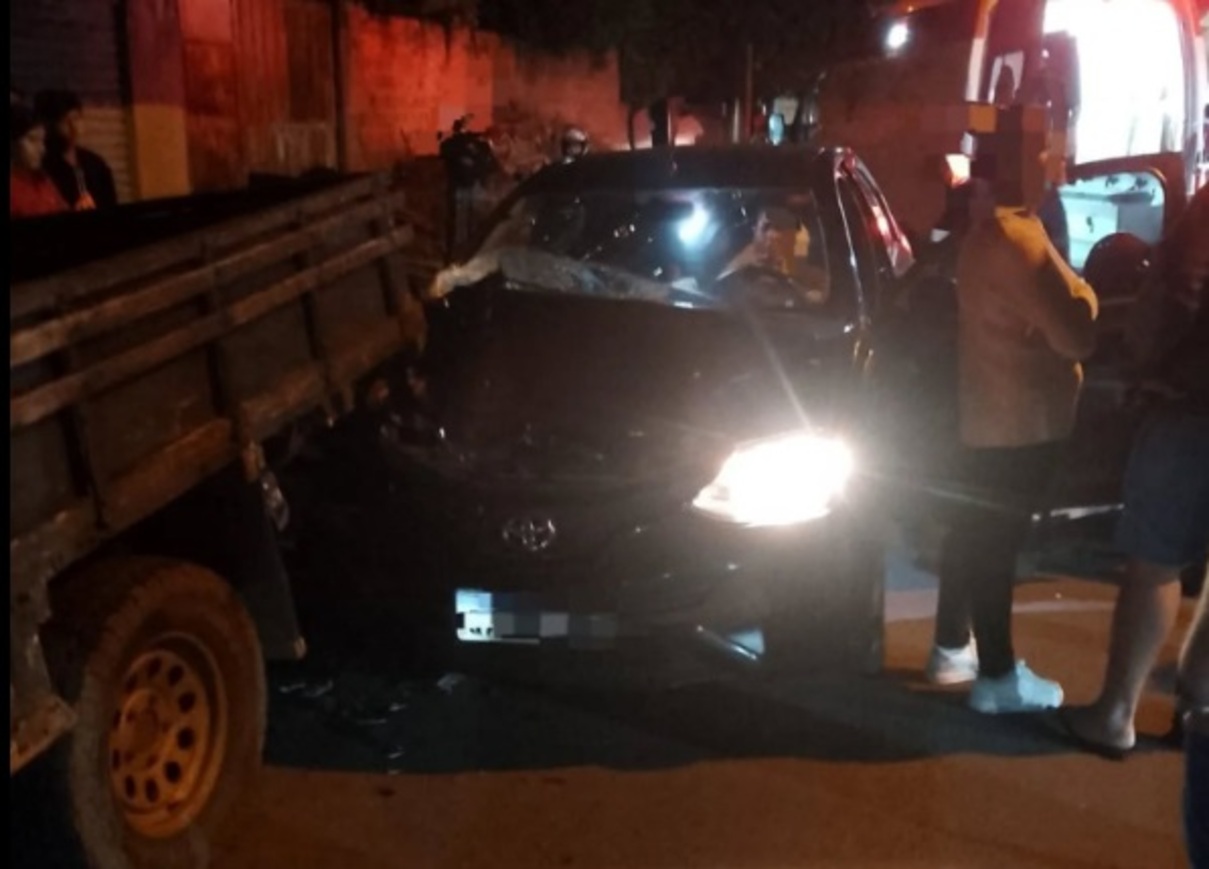 Local onde ocorreu o acidente (Aquidauana News)