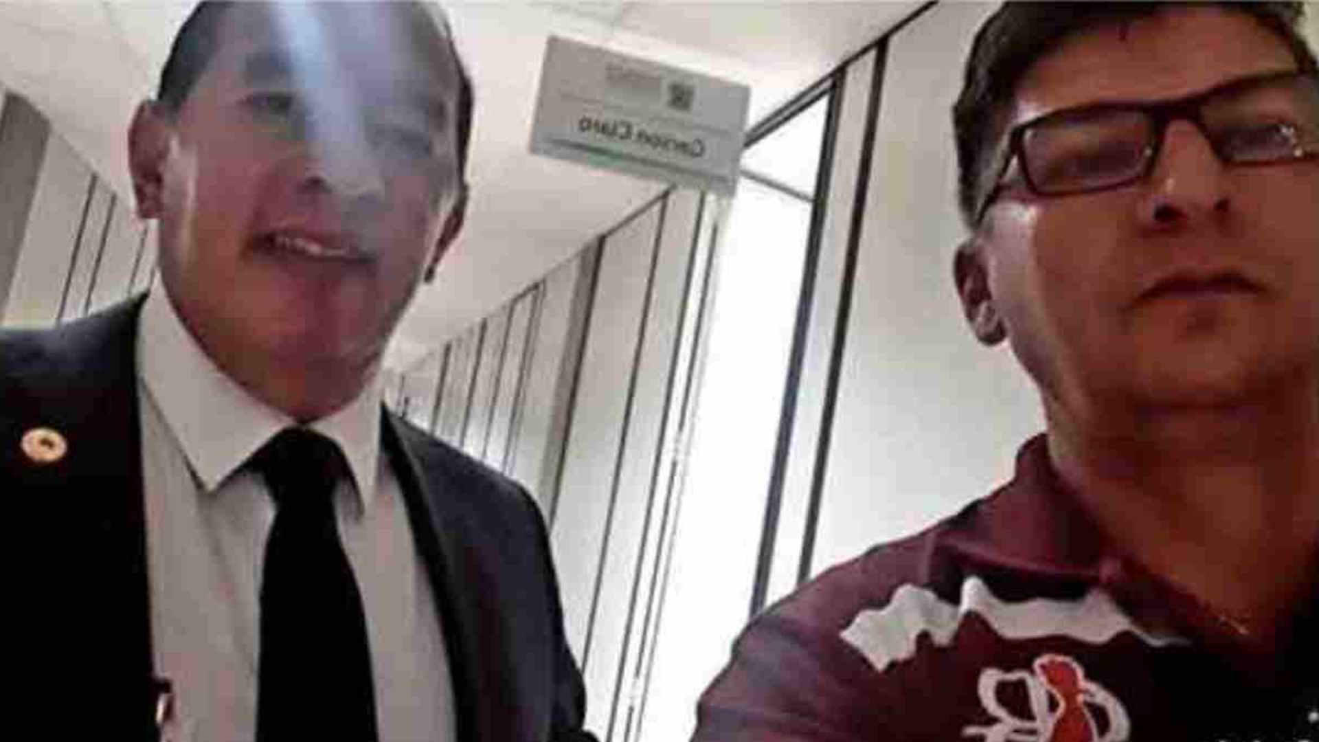 Gerson Claro e Gênis Garcia Barbosa. (Reprodução)