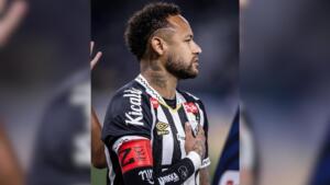 Neymar em partida realizada em Pedro Juan Caballero (Foto: Reprodução ...