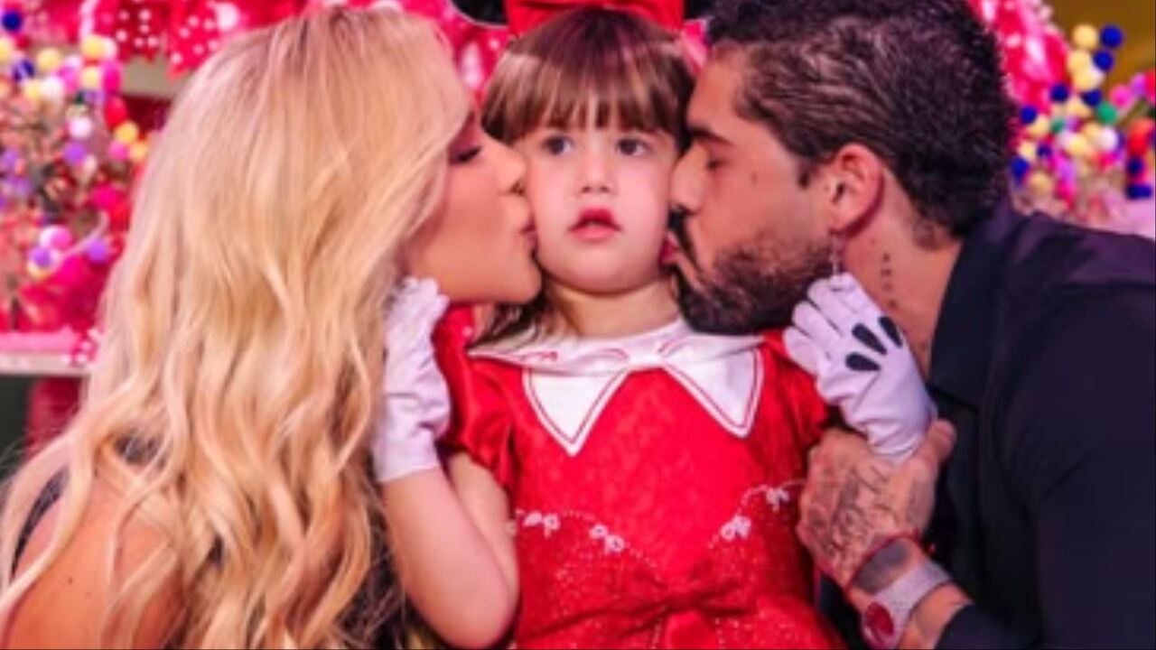 Virginia, Maria Aline e Zé Felipe juntos (Reprodução, redes sociais)