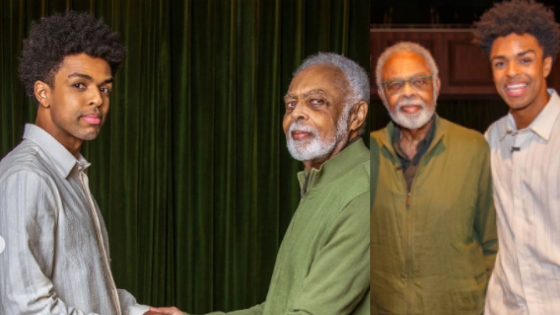 Gui Ventura e Gilberto Gil
