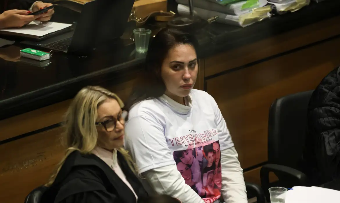 Monique Medeiros, mãe de Henry Borel. (Foto: Tomaz Silva/Agência Brasil)